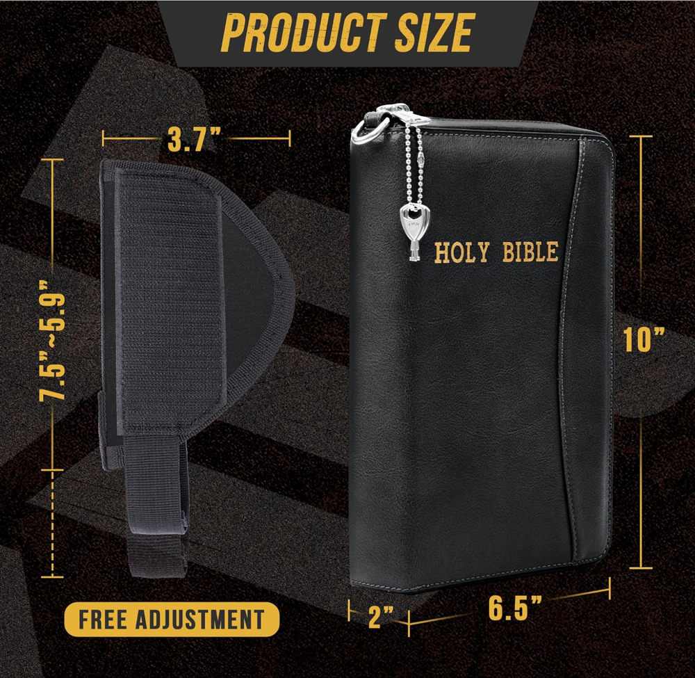 Holy Bible Gun Concealed Carry Bag EDC